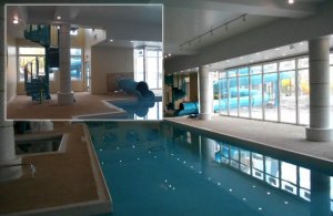 Cranberry slide and pool overview | Aquatics by Westwind